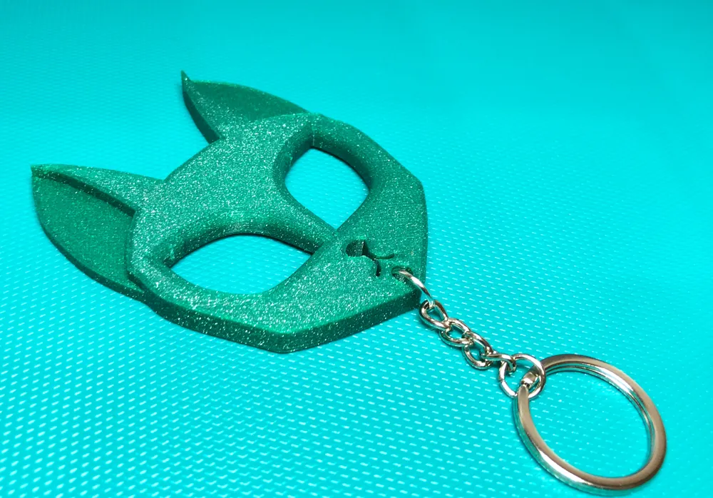 Alien Cat Self Defense Keychain by Mike 3D - MakerWorld