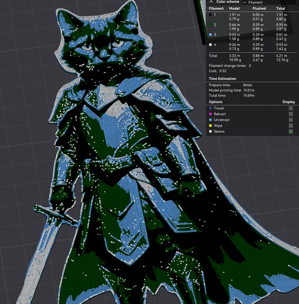 2D Artwork : Guardian by StatusD112 - MakerWorld