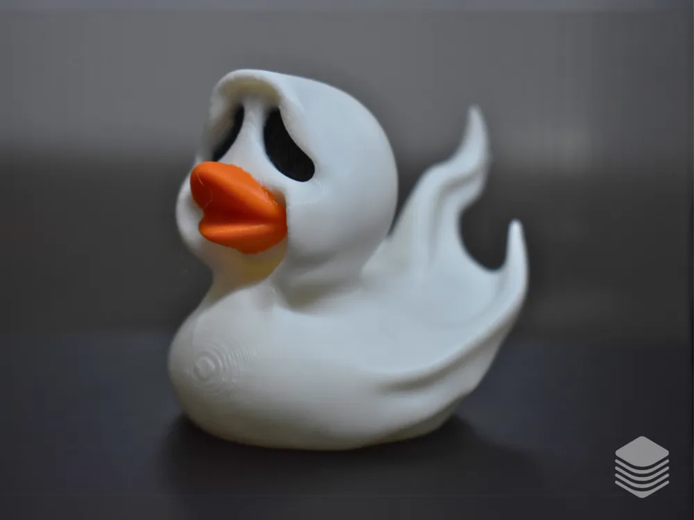 Spooky Ghost Duck by The Duck Vault MakerWorld: Download Free 3D Models