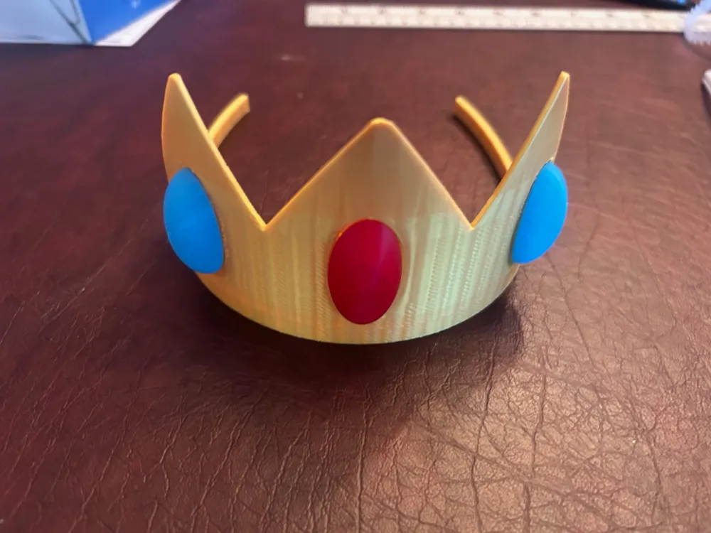 Princess Peach Costume Jewelery - Free 3D Print Model - MakerWorld