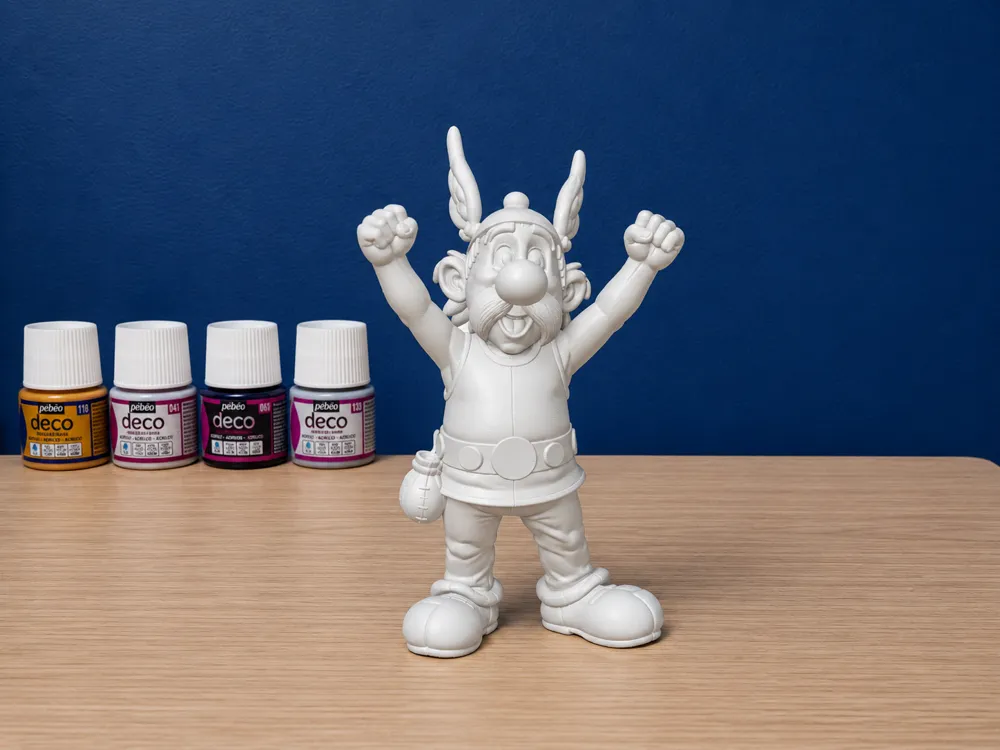 Asterix Collection – 11 Iconic Cartoon Poses - Free 3D Print Model ...