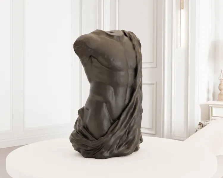 Man's Torso With Clothes - Free 3D Print Model - MakerWorld