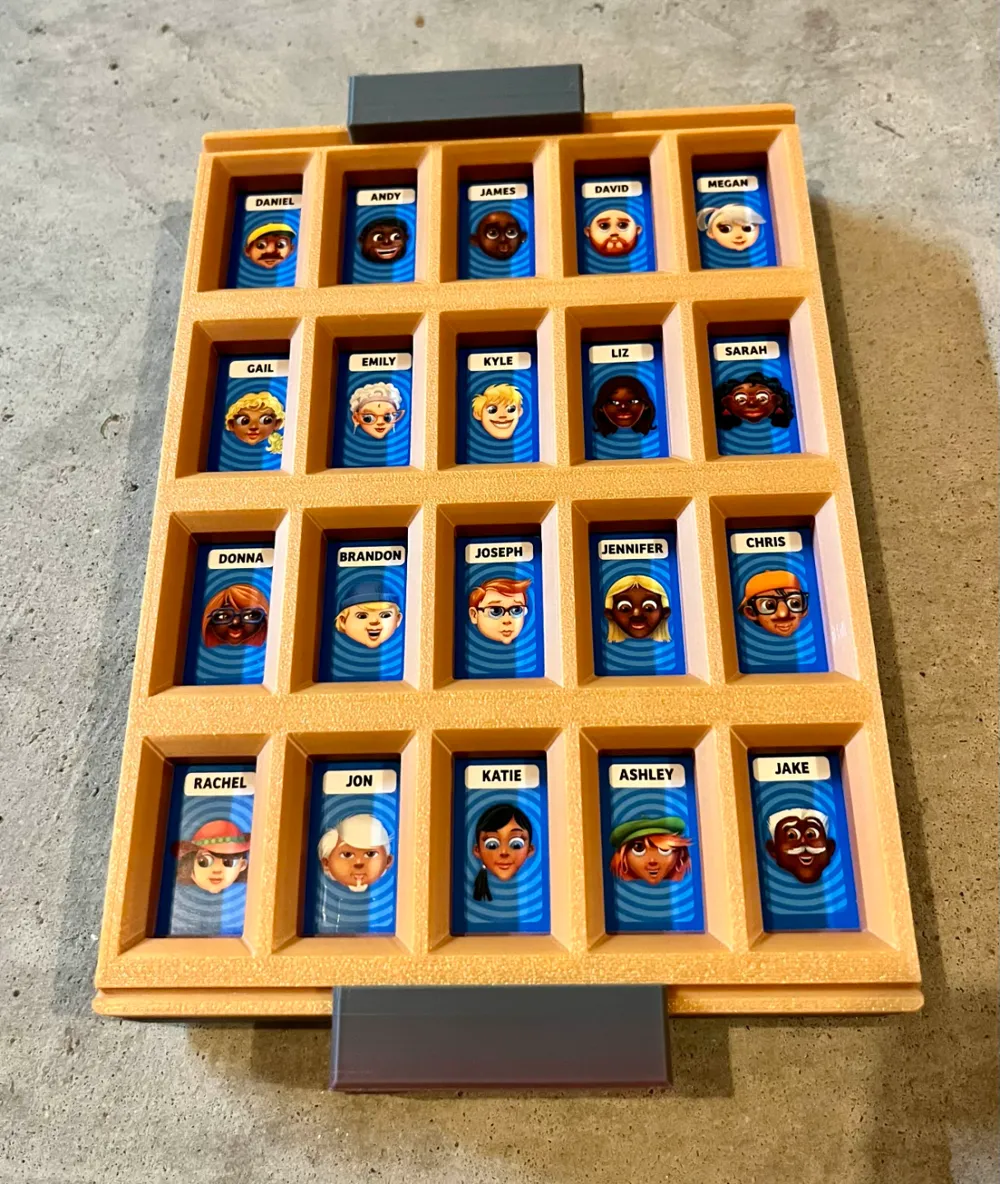 Travel Guess Who - Free 3D Print Model - MakerWorld