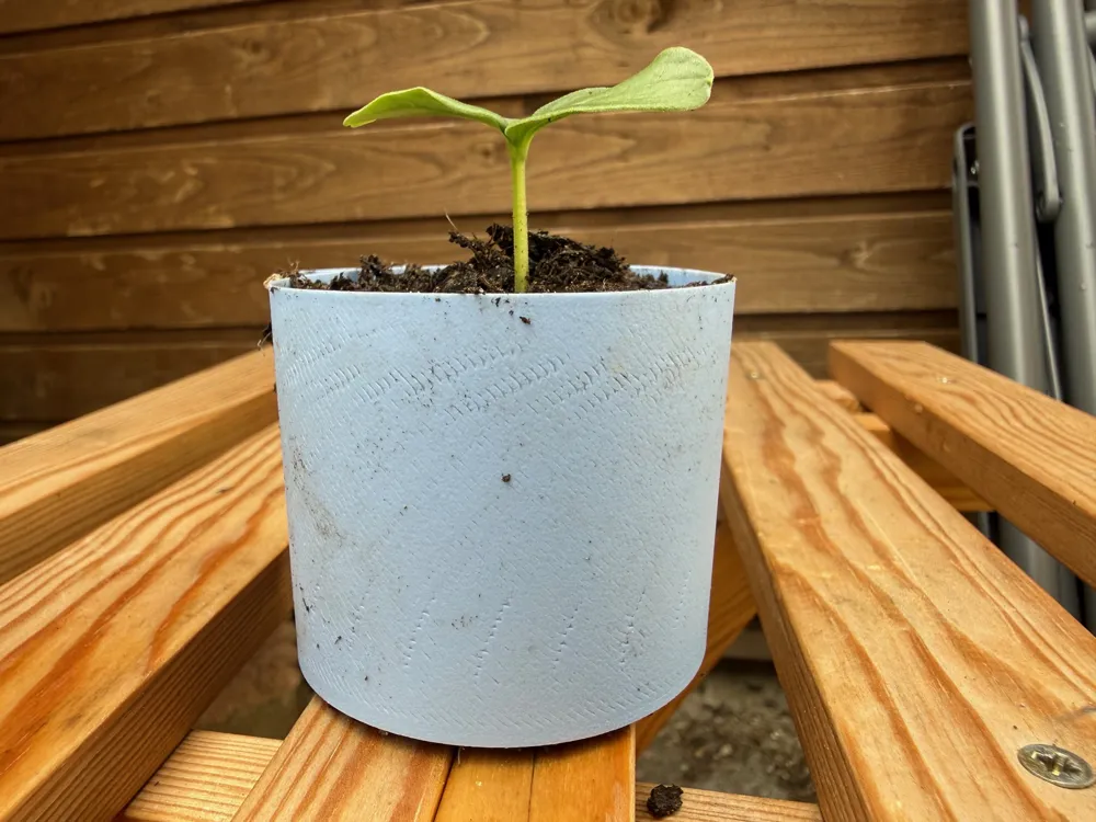 10 Minute Seedling Pot – Seed Starter only 5g - Free 3D Print Model ...