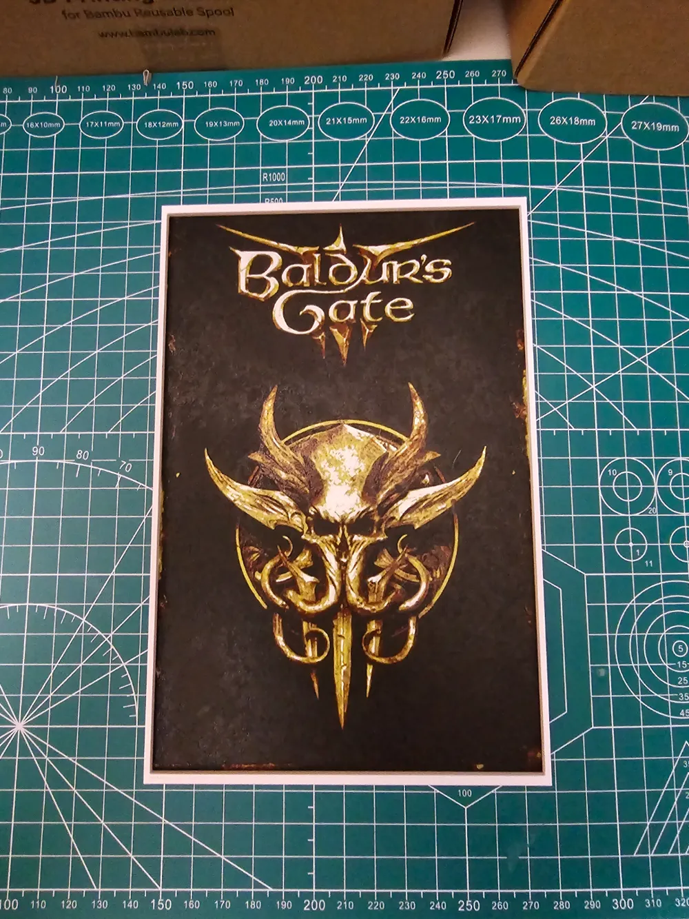 Baldur's Gate 3 Poster - Hueforge Art by Lumpy3D - MakerWorld