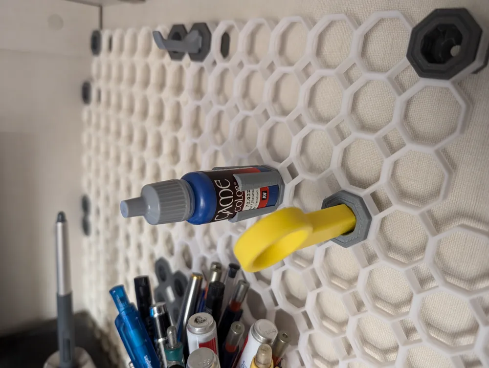 Multiboard Vallejo Paint single bottle holder by ElektroQuark ...