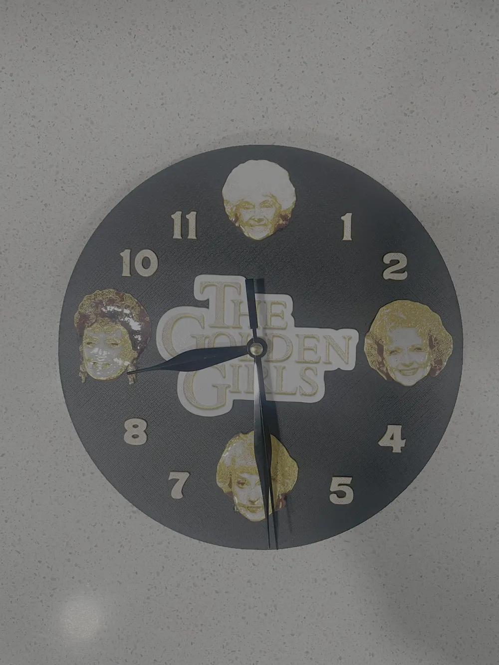 Golden Girls Clock by Catalin Media MakerWorld: Download Free 3D Models