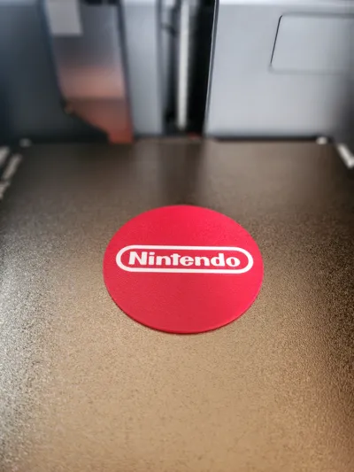 Nintendo Coaster by Square3D - MakerWorld