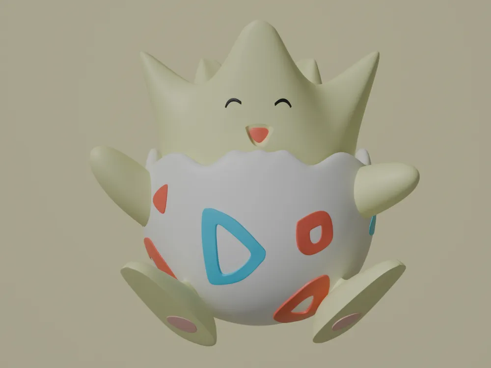 Togepi box by 红药桥边 - MakerWorld