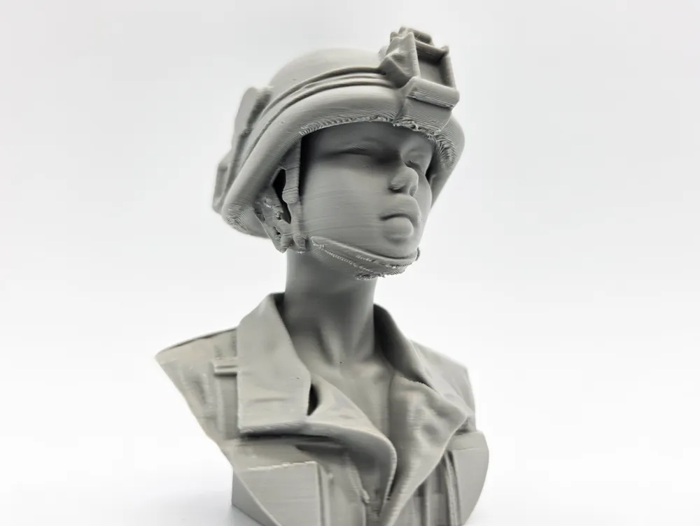 Female Army Soldier Bust by Triple G Workshop MakerWorld: Download Free ...