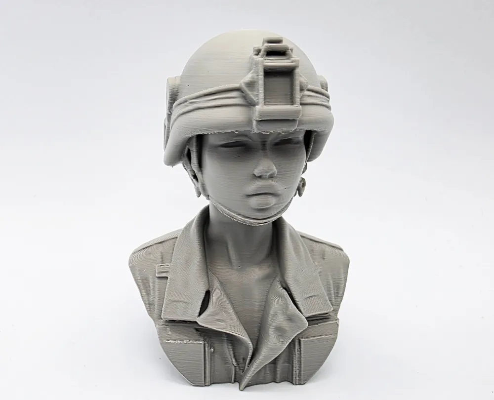 Female Army Soldier Bust by Triple G Workshop MakerWorld: Download Free ...
