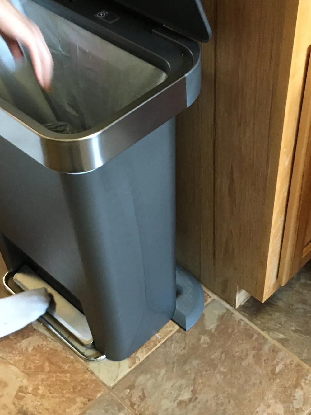 Simplehuman 45 Liter / 12 Gallon Trash Can spacer by 3D ...