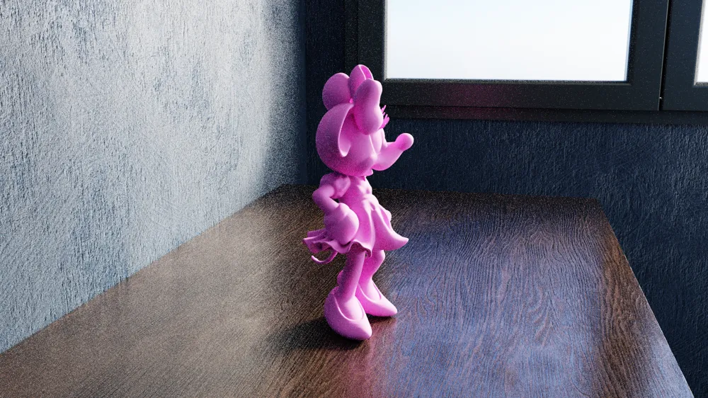 Minnie Mouse - Free 3D Print Model - MakerWorld