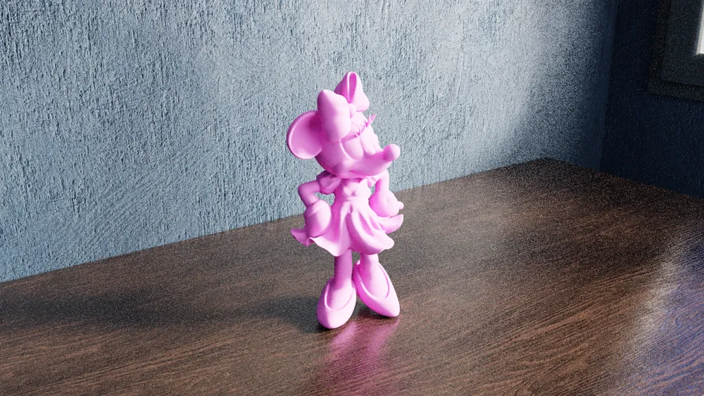 Minnie Mouse - Free 3D Print Model - MakerWorld