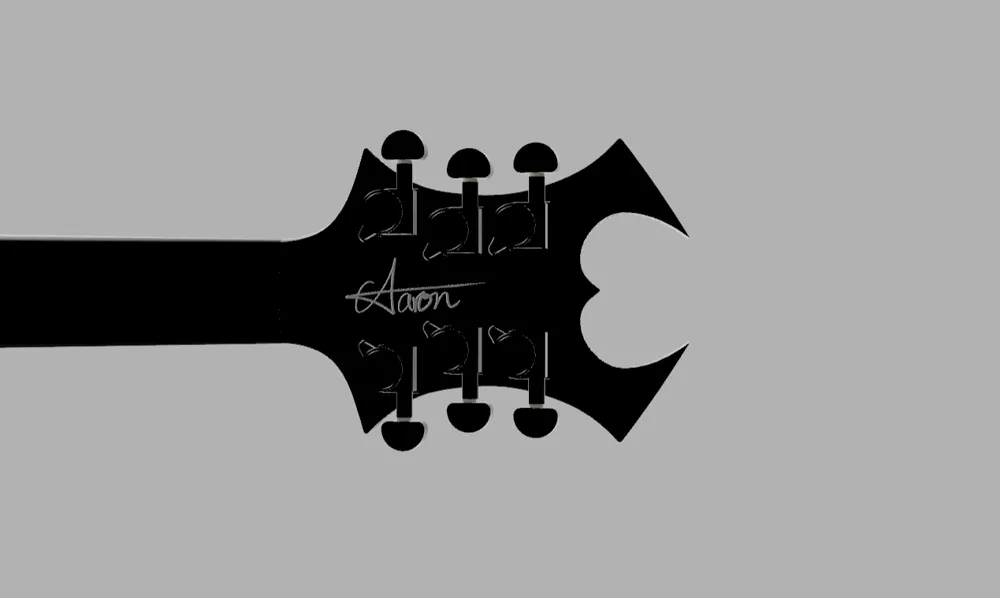 B.C. Rich Mick Thomson Signature M7 Warlock - Free 3D Print Model ...