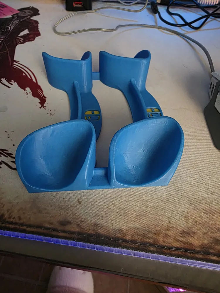 Switch Pro Dual holder remix - Free 3D Print Model - MakerWorld