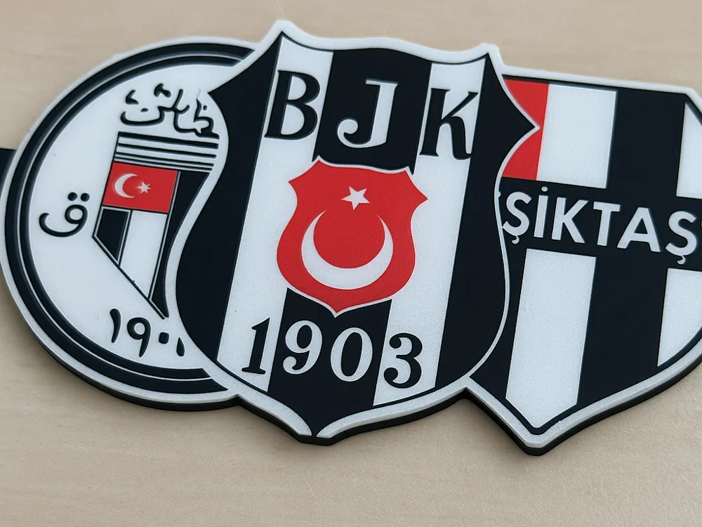 Besiktas Football Club Badge Keychain by ffpresso MakerWorld: Download ...