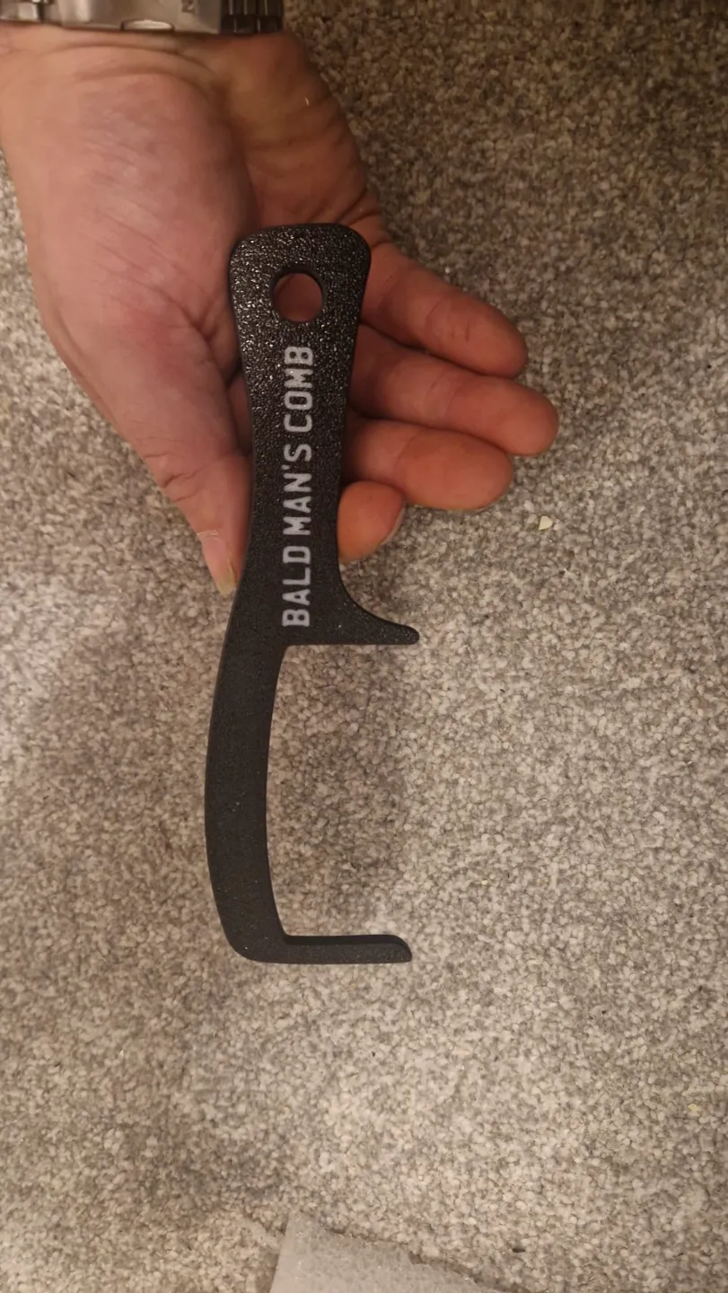 Bald Man's Comb - Free 3D Print Model - MakerWorld
