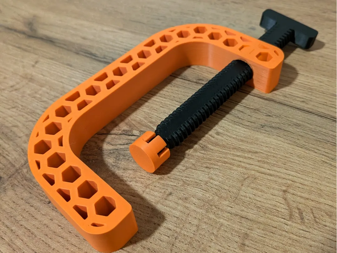 Hexagon Clamp - Free 3D Print Model - MakerWorld