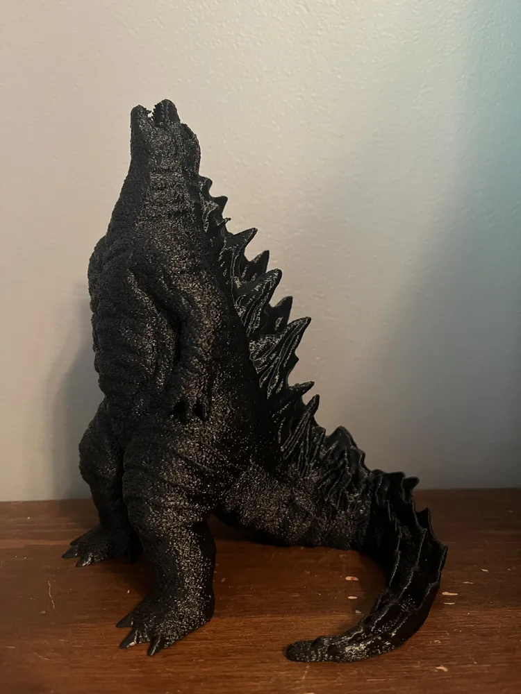 Godzilla NO SUPPORTS - Free 3D Print Model - MakerWorld