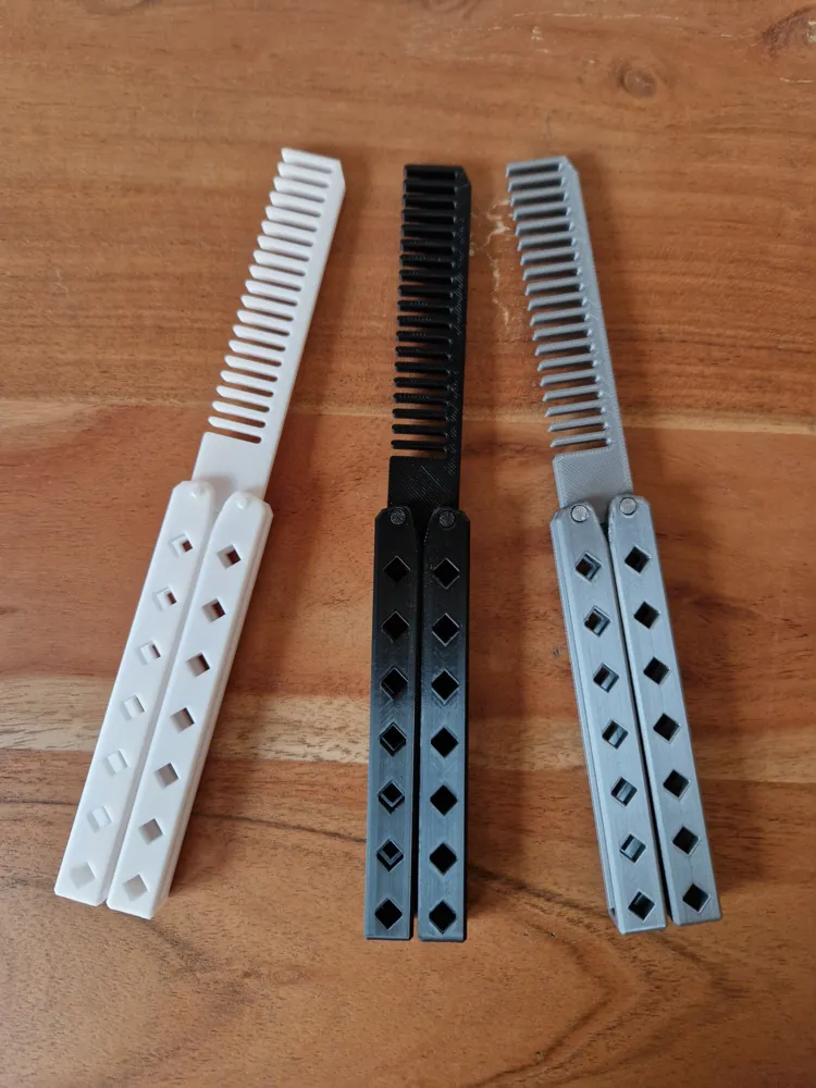 Butterfly Comb by Bastelstuebchen123 MakerWorld: Download Free 3D Models