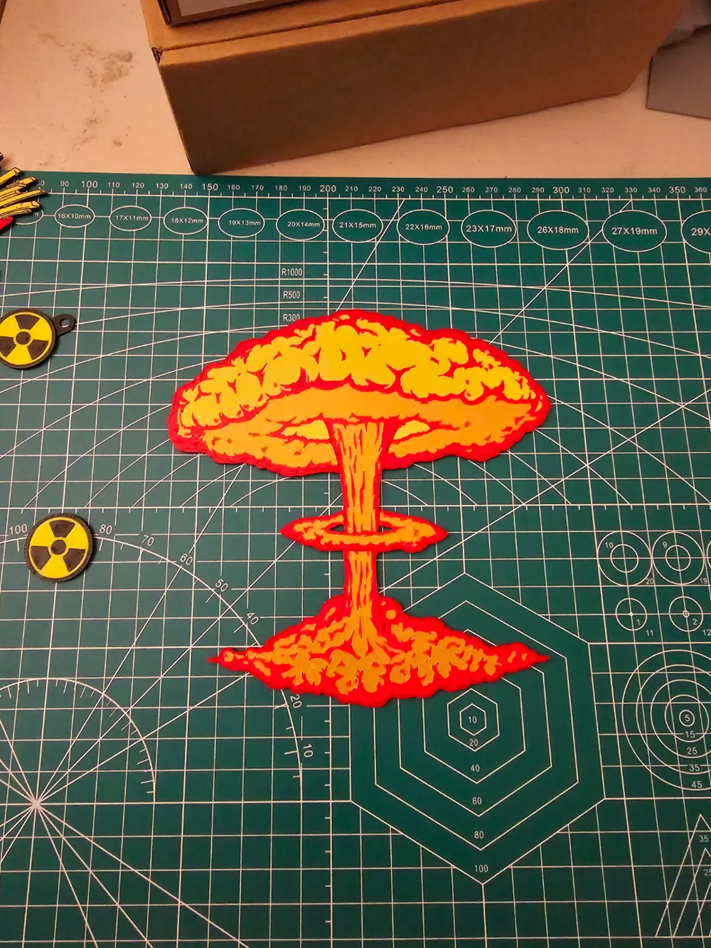 2D Explosion Art by Lumpy3D - MakerWorld