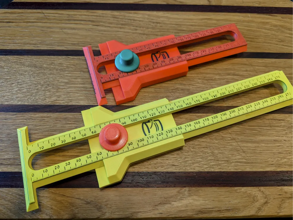 Parallel Marking Gauge with Metric Scale by blecheimer MakerWorld ...