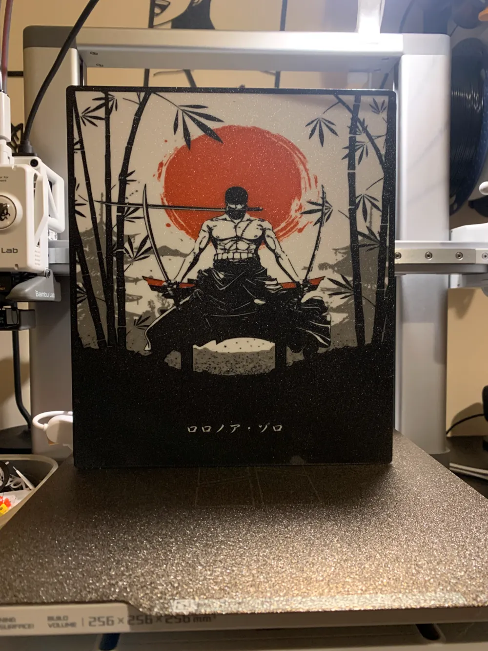 Roronoa Zoro One Piece LightBox by 3Desire - MakerWorld