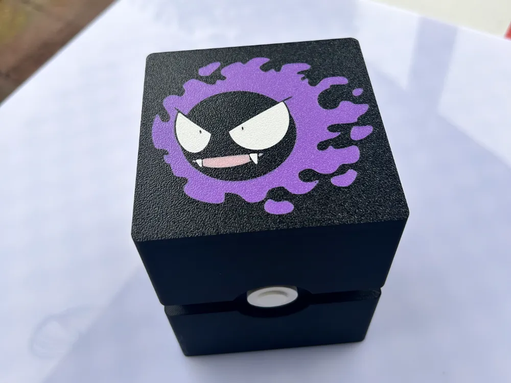 Ghastly - Pokemon Character Themed Deck Box - Free 3D Print Model ...