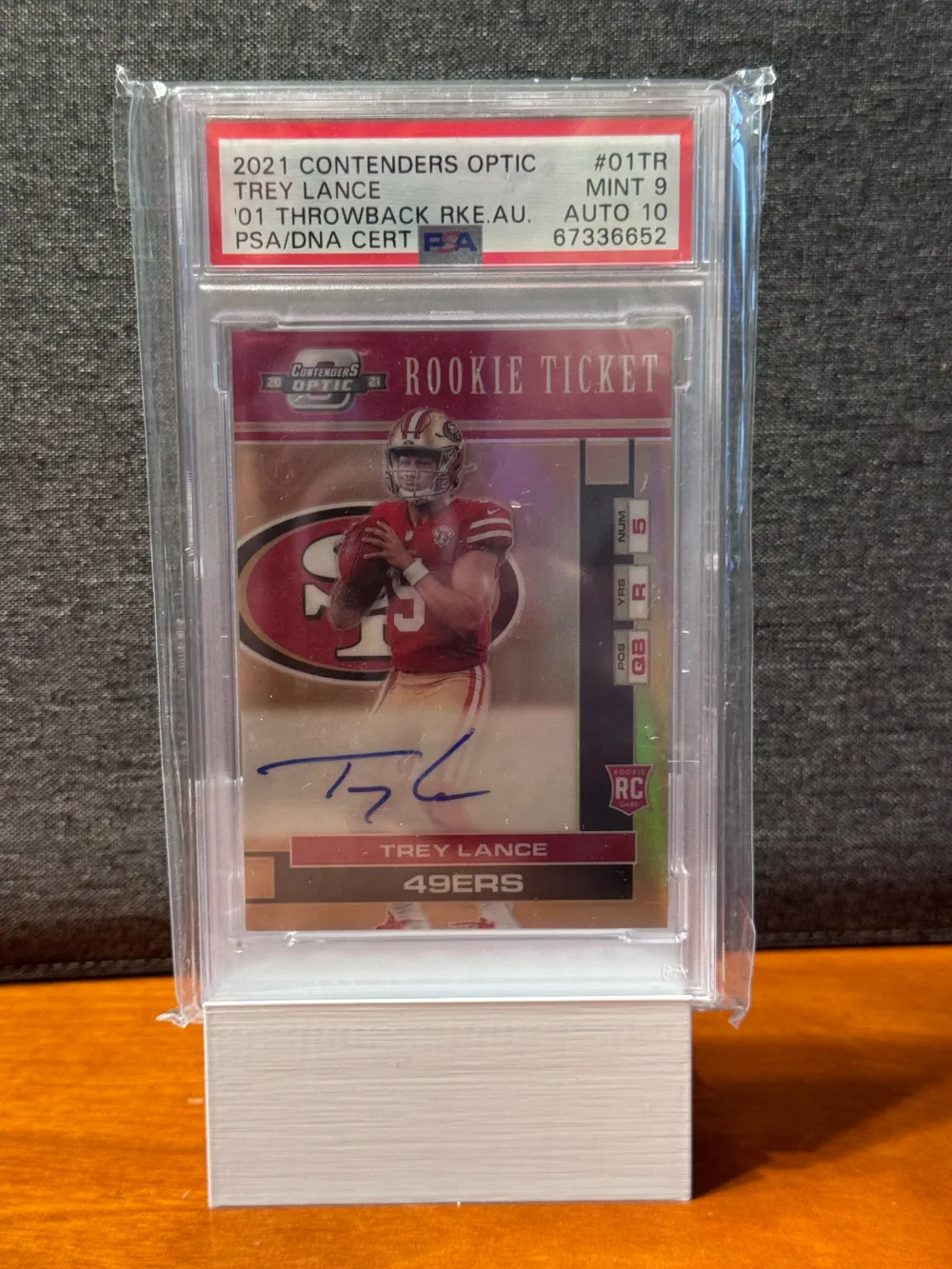 Graded Trading Sports Card Slab Stand PSA +more - Free 3D Print Model ...