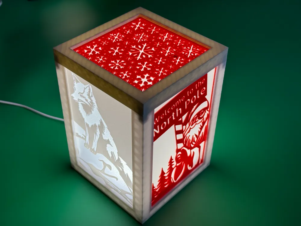 Modular Lantern - Straight top with inserts - Free 3D Print Model ...