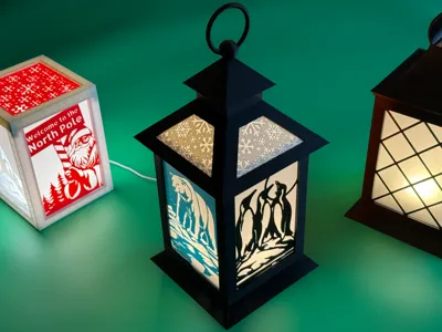 Modular Lantern - Straight top with inserts by Trusted Developments MakerWorld: Download Free 3D ...