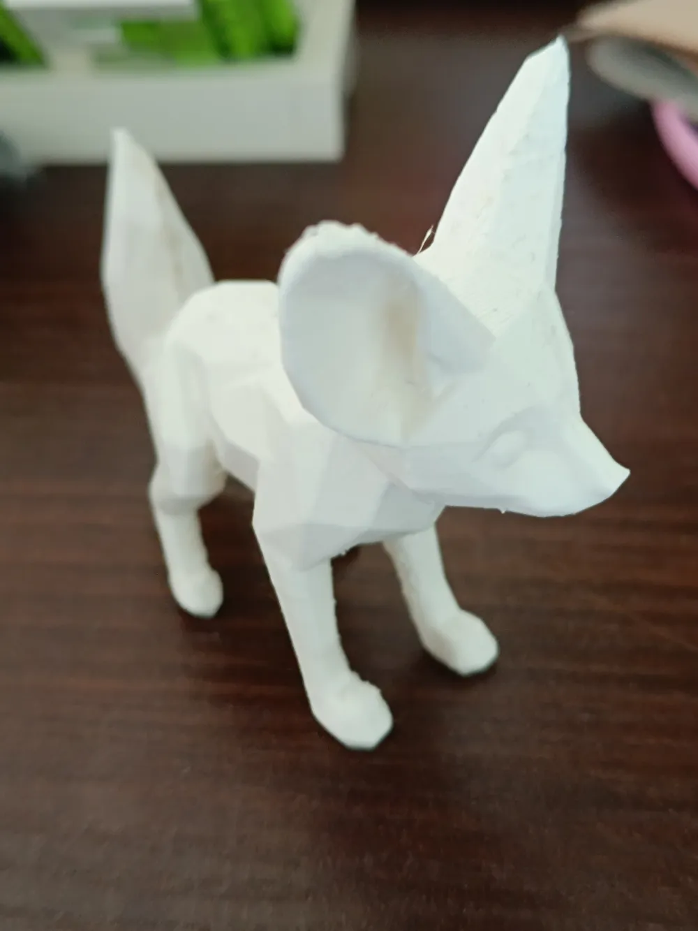Fennec fox realistic origami version by DieMolizq MakerWorld: Download ...