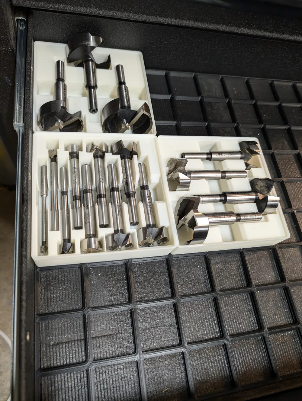 gridfinity trays for freud 16pc forstner bit set Remixed by ssanders ...