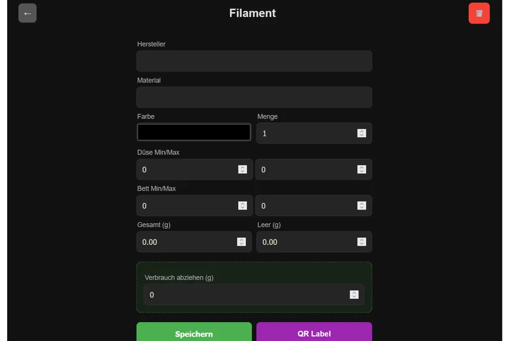 FilaTrack - 3$ Filament Management System - Free 3D Print Model ...