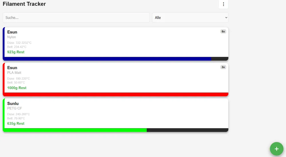 FilaTrack - 3$ Filament Management System - Free 3D Print Model ...