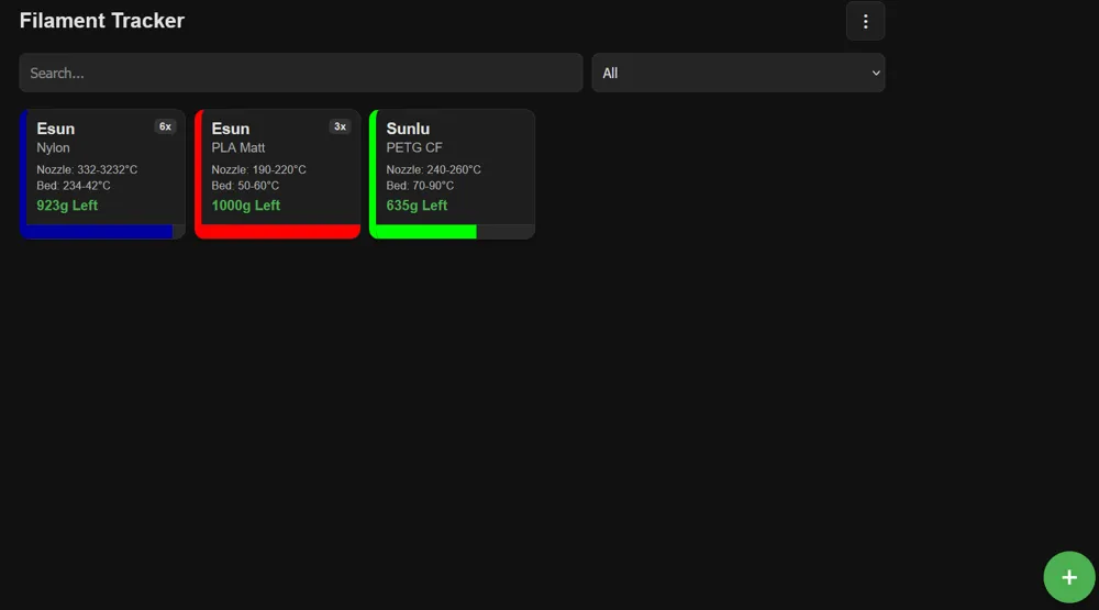 FilaTrack - 3$ Filament Management System - Free 3D Print Model ...