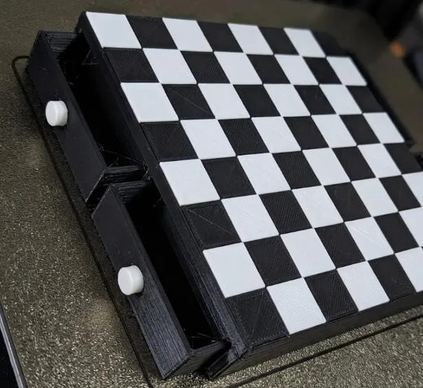 Modular Superhero Chess Set – Board with Drawers - Free 3D Print Model ...