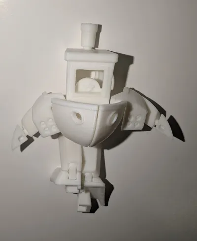 3D Robot Benchy Transformer - Print in Place by WongMaker MakerWorld ...