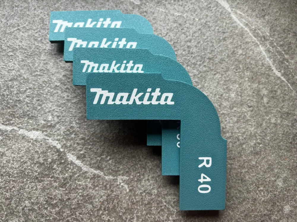 Makita Radius Template R20/25/30/40/50 - Free 3D Print Model - MakerWorld