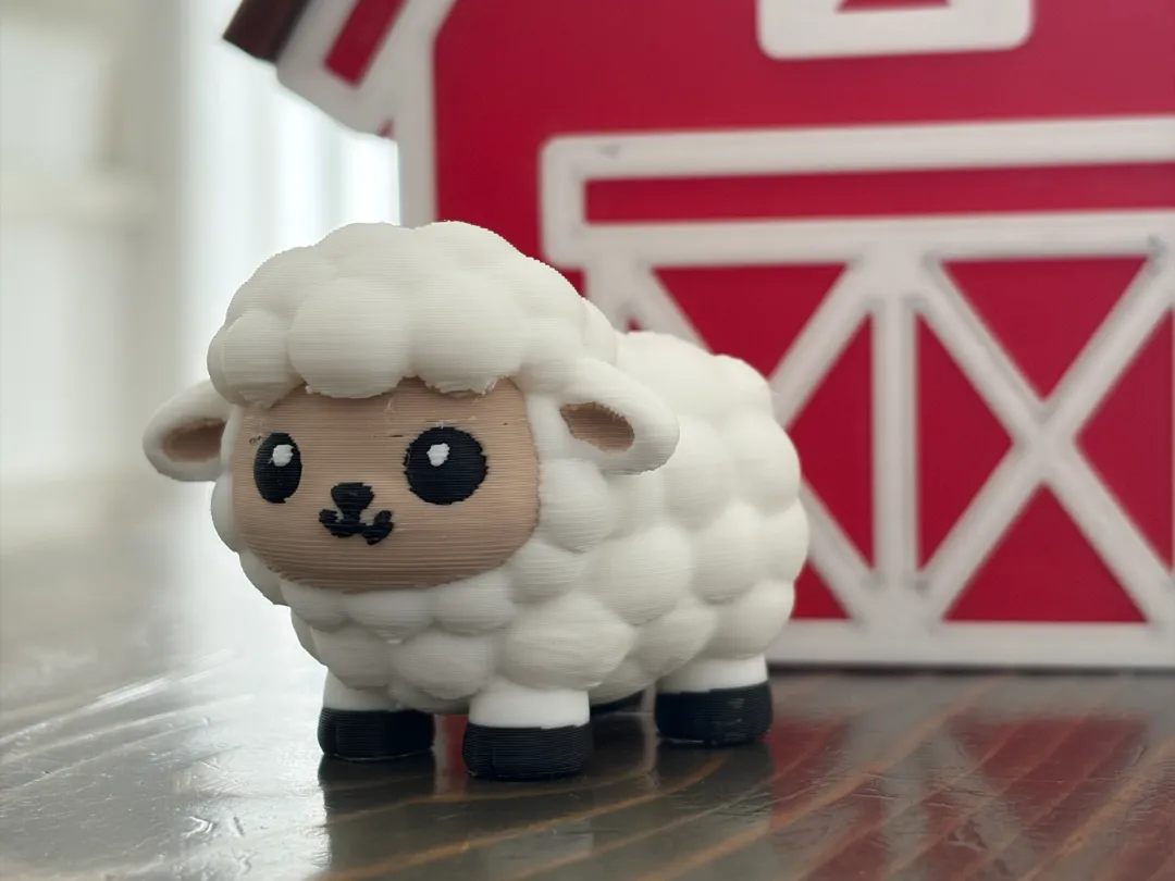 Cute Sheep - Free 3D Print Model - MakerWorld