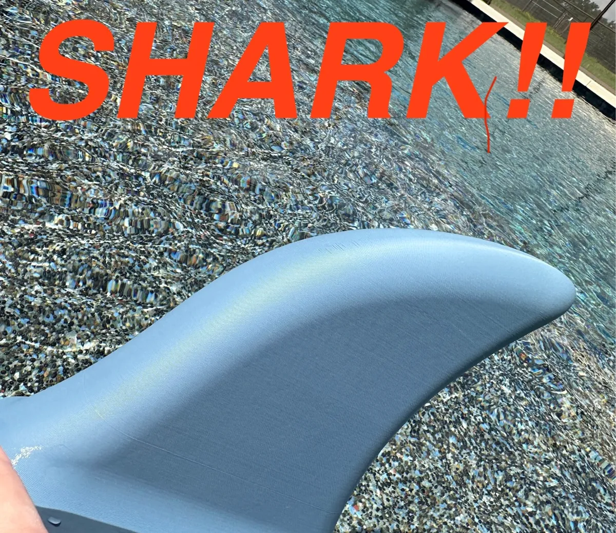 Shark Fin Pool Toy by Steve MakerWorld: Download Free 3D Models