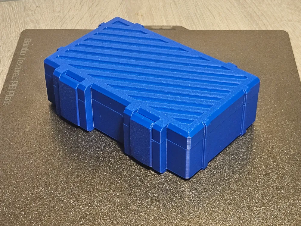 Large Rugged Print in Place Box / No hardware - Free 3D Print Model ...