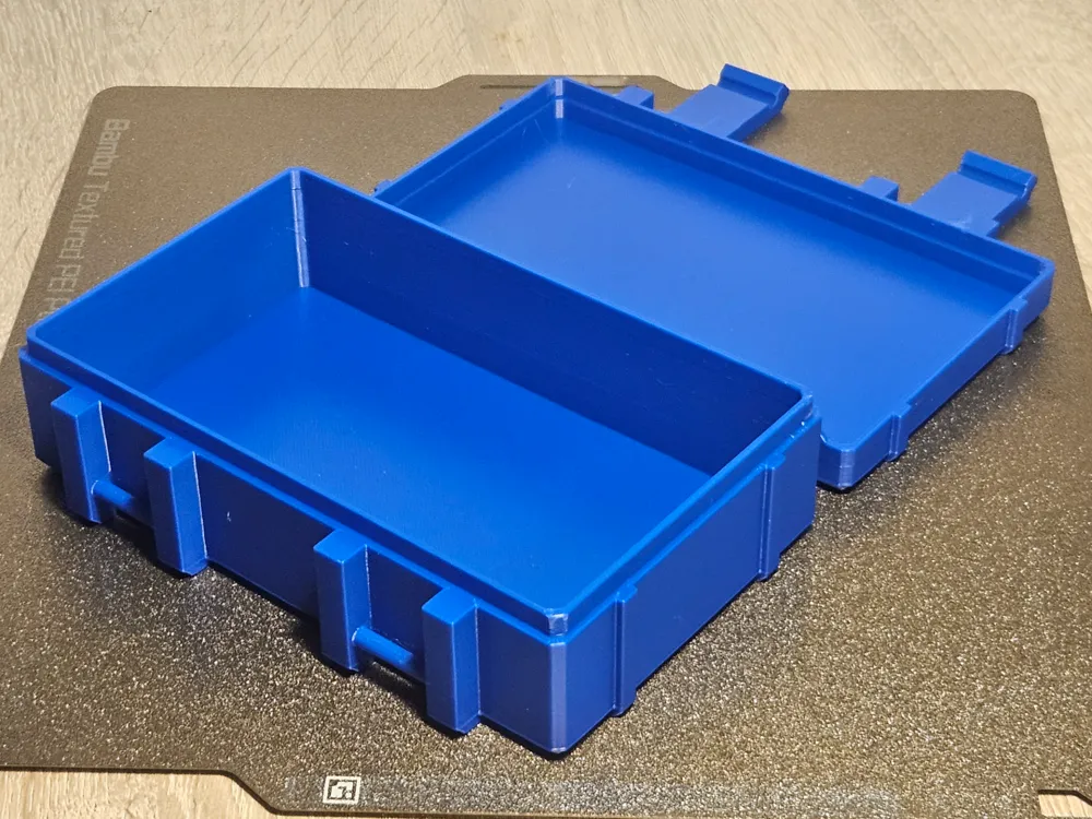 Large Rugged Print in Place Box / No hardware - Free 3D Print Model ...
