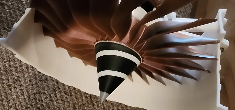 Multicolor Spinner Tip for Jet Engine Remixed by bl2crushers - MakerWorld