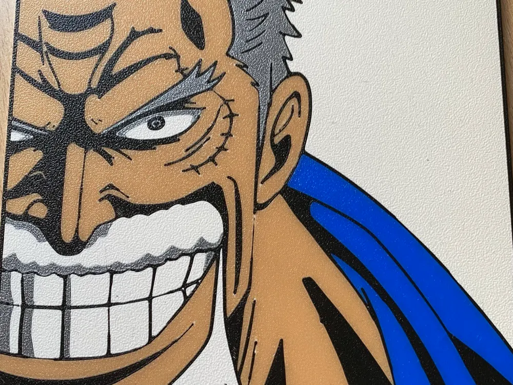 Monkey D Garp One Piece by CAPP_3D MakerWorld: Download Free 3D Models