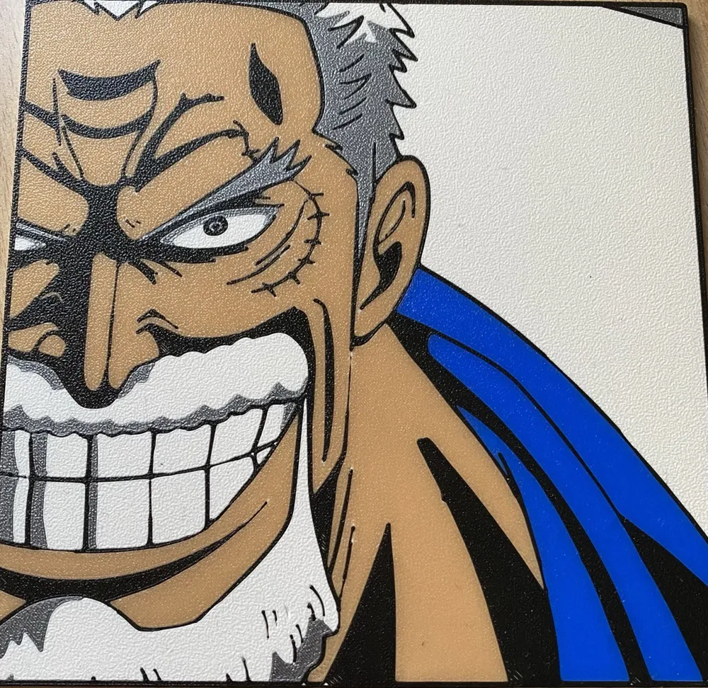Monkey D Garp One Piece by CAPP_3D MakerWorld: Download Free 3D Models