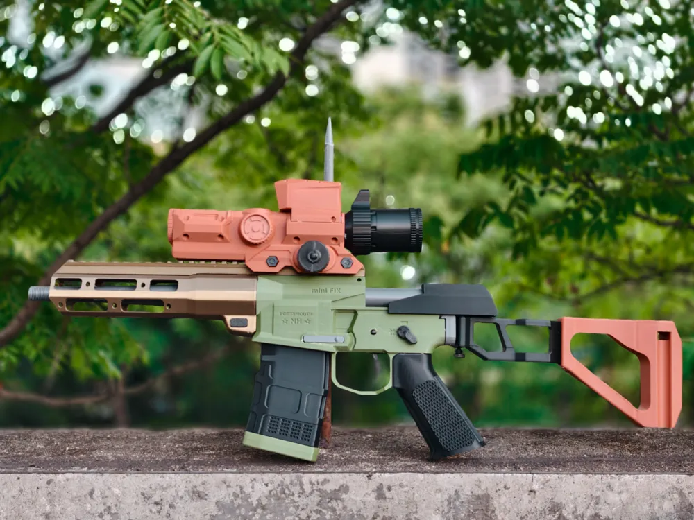 Q Mini Fix Sniper Bolt-Action Rifle Toy - Free 3D Print Model - MakerWorld