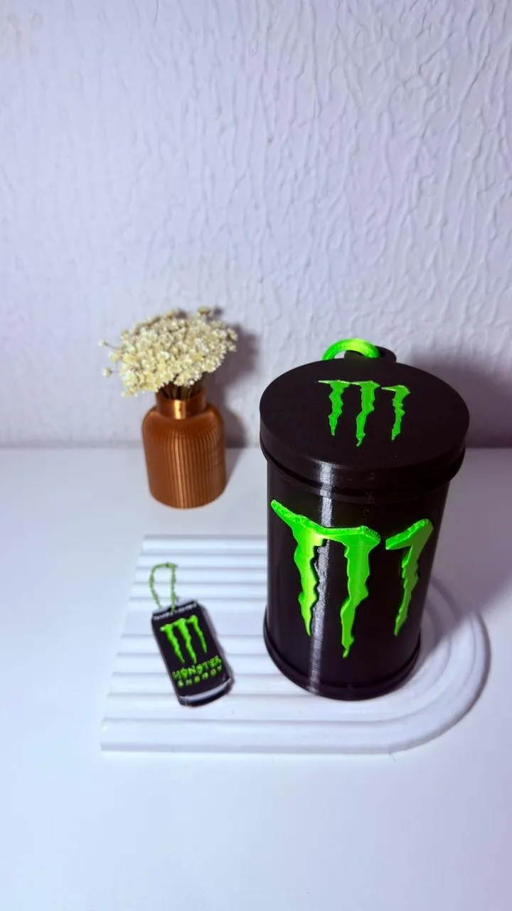 Caneca monster fechada - Modelo gratuito para impressão 3D - MakerWorld