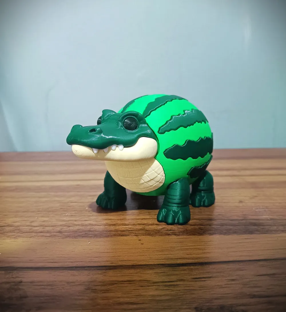 Juguete articulado Glorbo Fruttodrillo por Hiko 3D MakerWorld: Descarga Modelos 3D Gratuitos